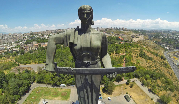 Mother Armenia Statue | iArmenia: Armenian History, Holidays, Sights ...